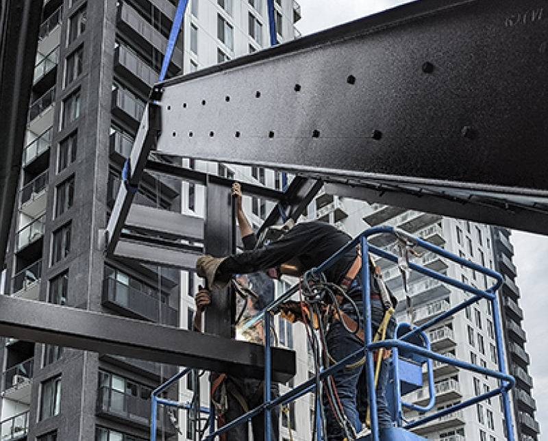 Structures d'acier à Montréal | FFM Structures